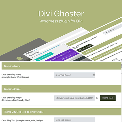 Aspen Grove Studios – Divi Ghoster - Tony Công