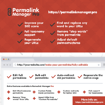 Permalink Manager Pro - Tony Công