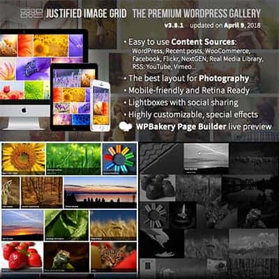 Justified Image Grid – Premium WordPress Gallery - Tony Công