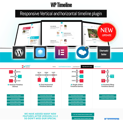 WP Timeline – Responsive Vertical and Horizontal timeline plugin - Tony Công